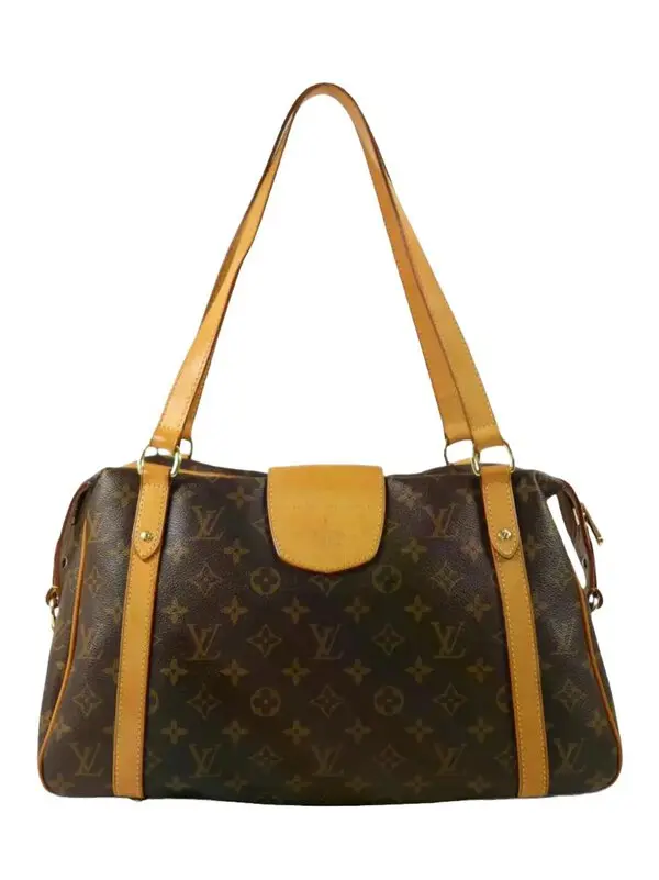 LOUIS VUITTON Stresa Pm Tote Bag - Brown