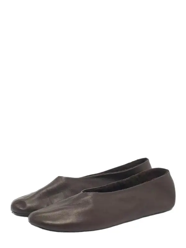 THE ROW Stella Ballet Flats - Brown