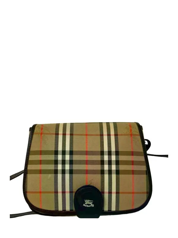 Burberry Nova Check Crossbody Bag - Neutrals