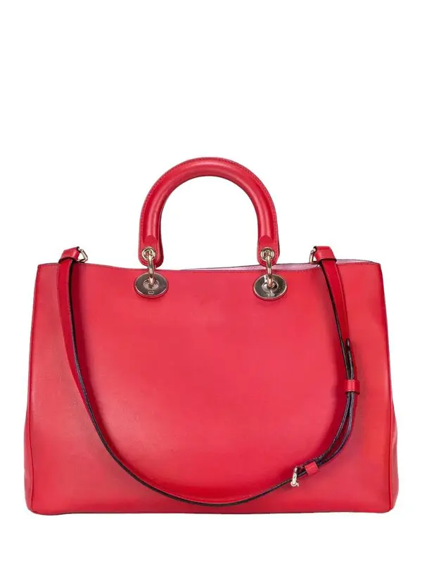 Dior Diorissimo Tote Bag - Red