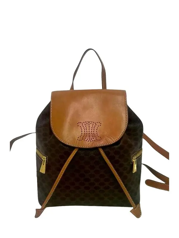 Celine Macadam Backpack - Brown