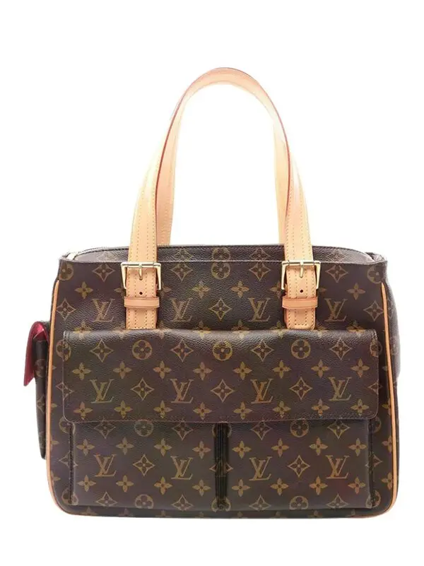 LOUIS VUITTON 2004 Monogram Multipli Cite Tote Bag - Brown