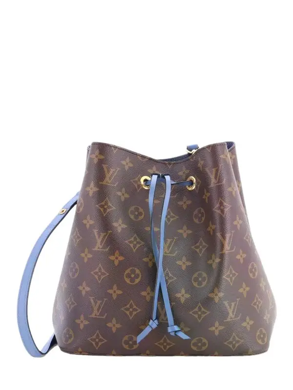 LOUIS VUITTON Monogram Canvas Mm Bucket Bag - Brown