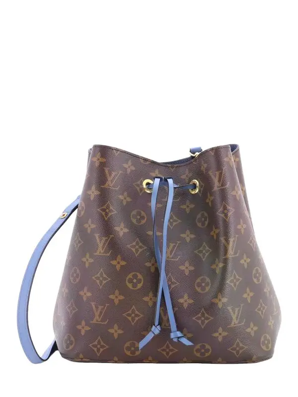 LOUIS VUITTON Monogram Canvas Mm Bucket Bag - Brown