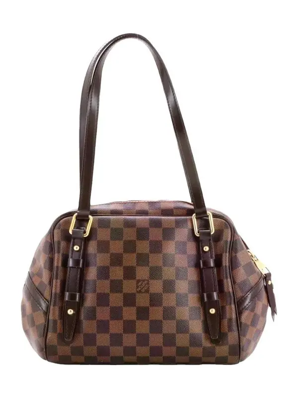 LOUIS VUITTON Rivington Satchel Damier Pm Shoulder Bag - Brown