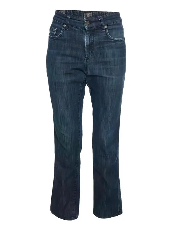 Zegna Slim-fit Dark Wash Denim Jeans - Blue