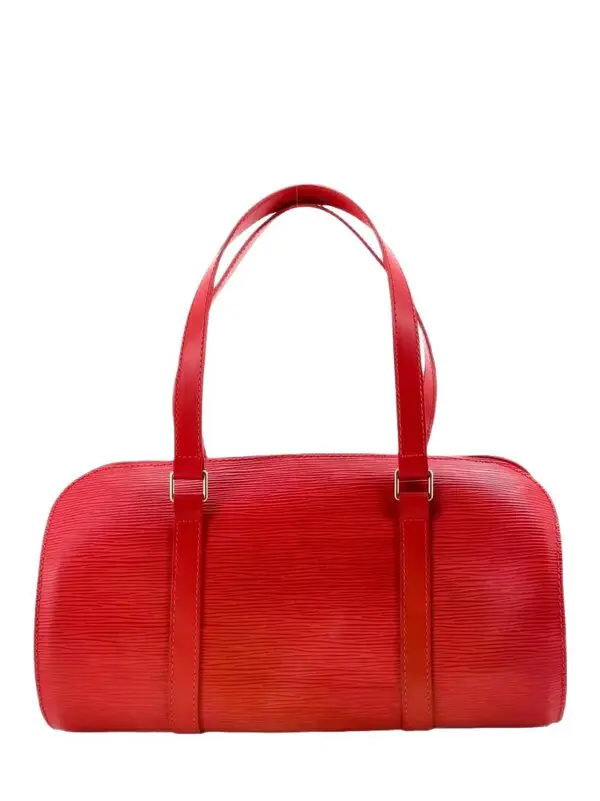 LOUIS VUITTON Soufflot Epi Leather Handbag - Red