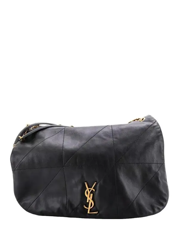 Saint Laurent Jamie 4.3 Quilted Leather Large Shoulder Bag - Black