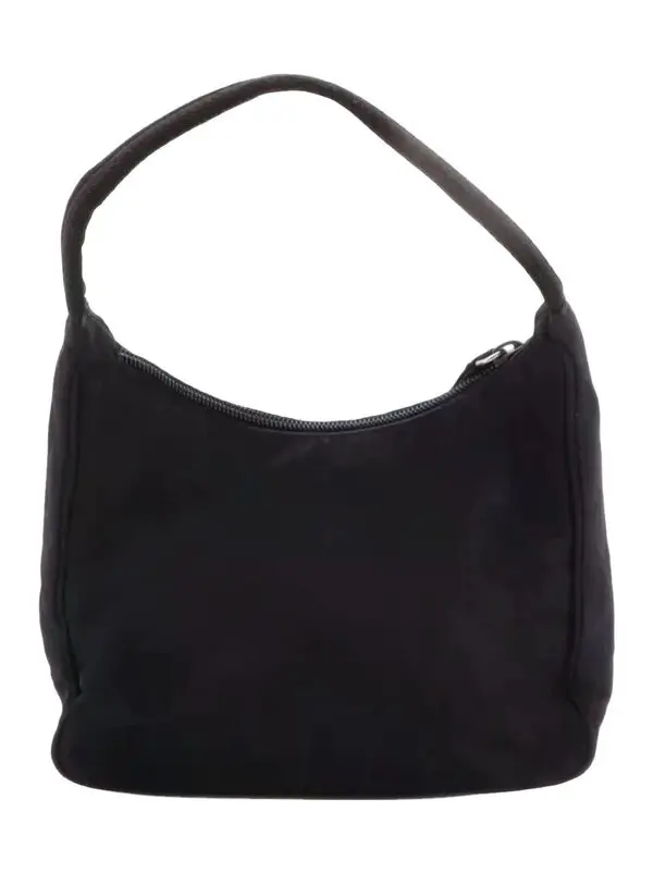 Prada Tessuto Mini Hobo Bag - Black