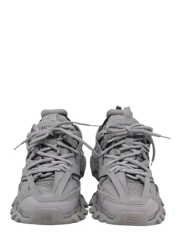 Balenciaga Track Sneakers With Embroidered And Embossed Details - Grey