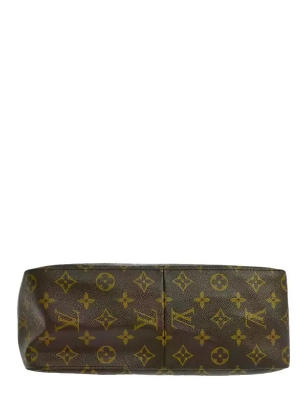 LOUIS VUITTON Monogram Looping Gm Shoulder Bag - Brown