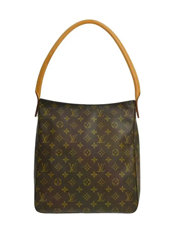 LOUIS VUITTON Monogram Looping Gm Shoulder Bag - Brown
