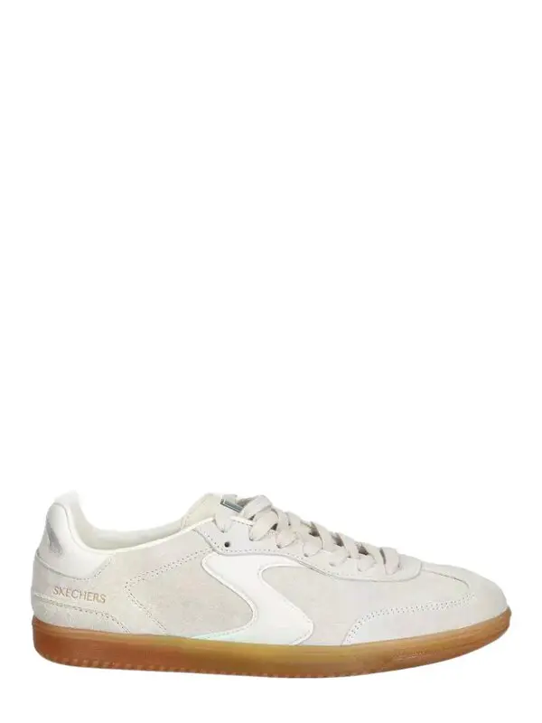 Sketchers Hotshot Azir Suede-panelled Sneakers - Neutrals