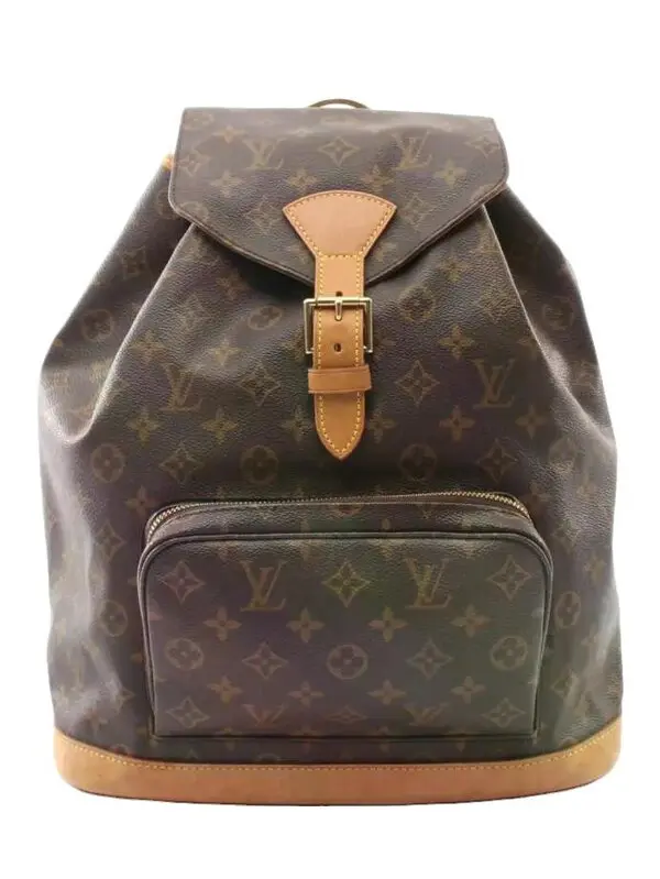 LOUIS VUITTON Monogram Montsouris Backpack - Brown