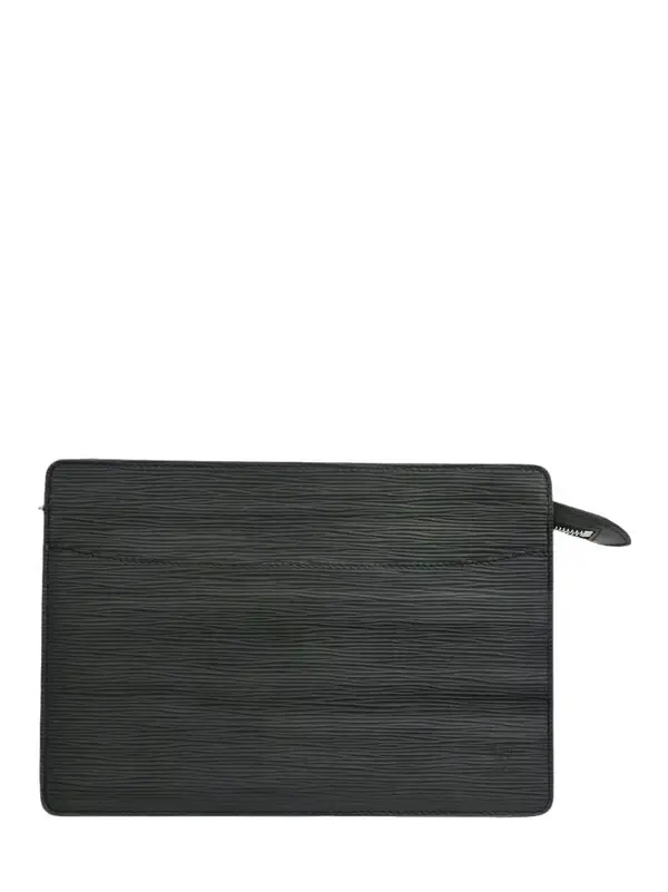 LOUIS VUITTON Pochette Clutch Bag - Black