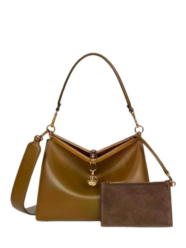 Etro Medium Vela Shoulder Bag - Brown