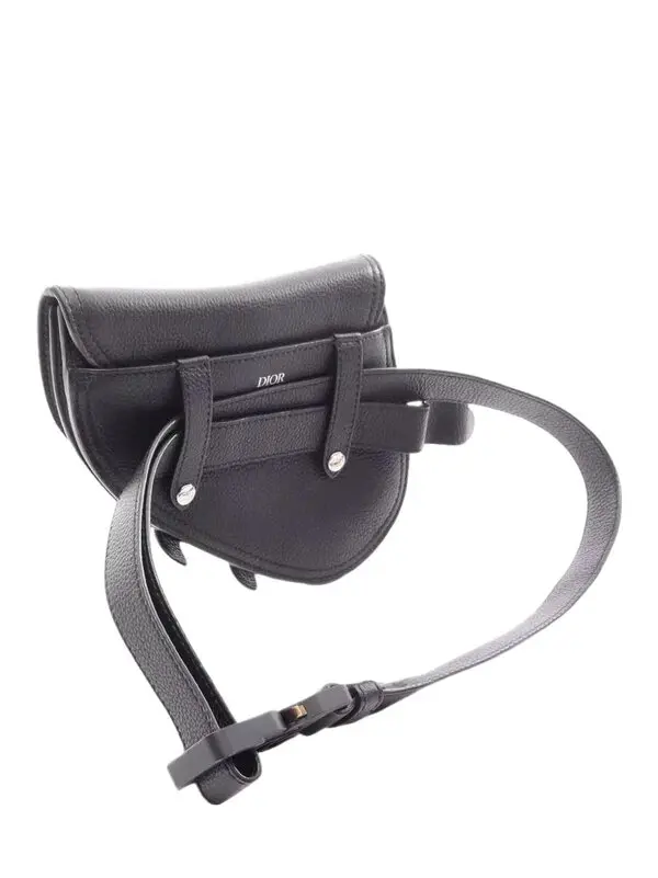 Dior Saddle Belt Bag - Black