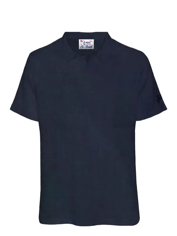 MC2 SAINT BARTH Fraser Short-sleeve Polo Shirt - Blue