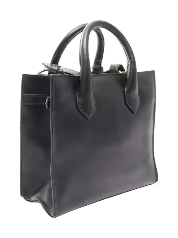 Balenciaga Mini All Afternoon Leather Tote Bag - Black