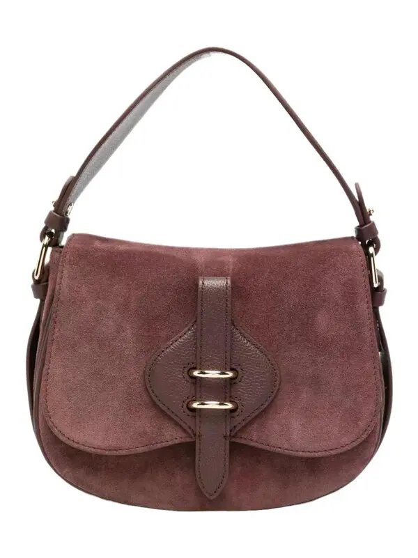 COCCINELLE Suede Tote Bag - Red