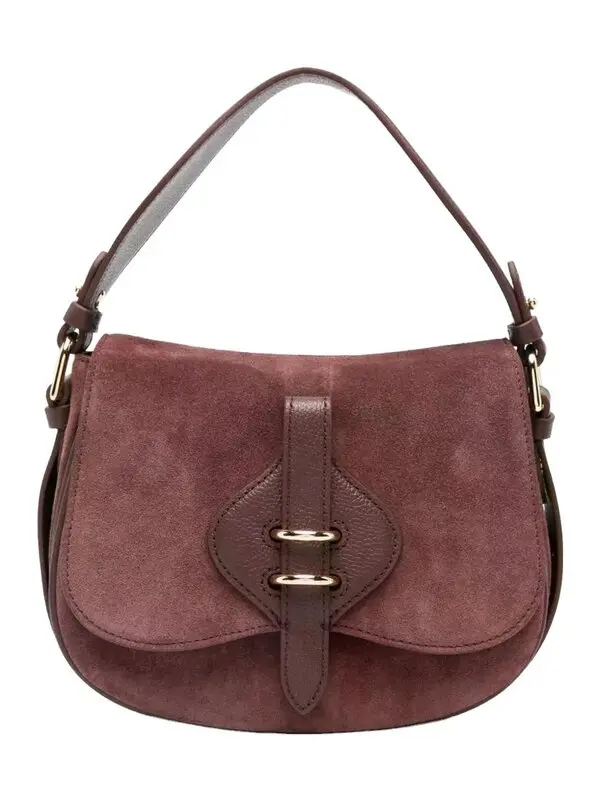 COCCINELLE Suede Tote Bag - Red