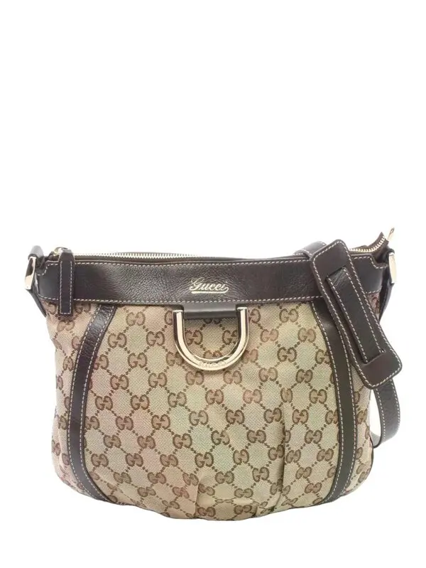 Gucci Abby Gg Canvas Shoulder Bag - Neutrals