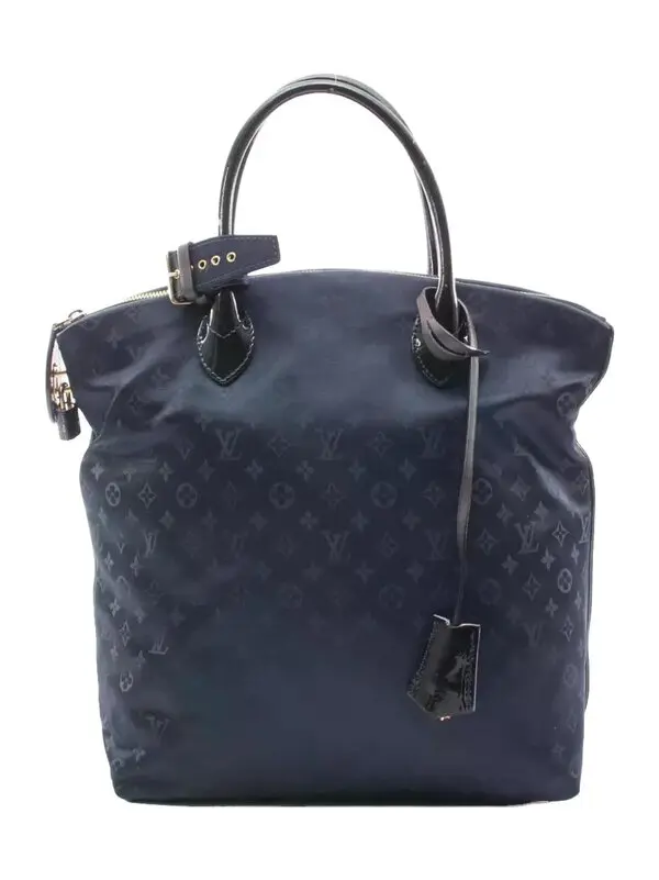 LOUIS VUITTON Lockit Monogram De Jour Tote Bag - Blue