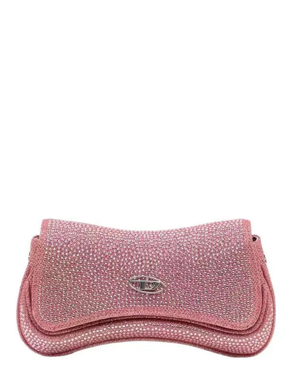 DIESEL® Embellished Shoulder Bag - Pink