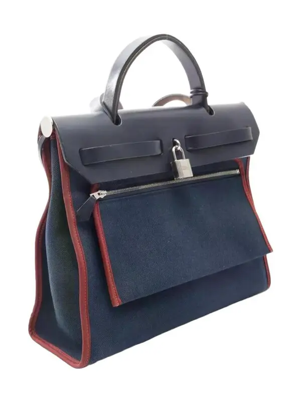 Hermès Herbag Zip Pm Handbag - Blue