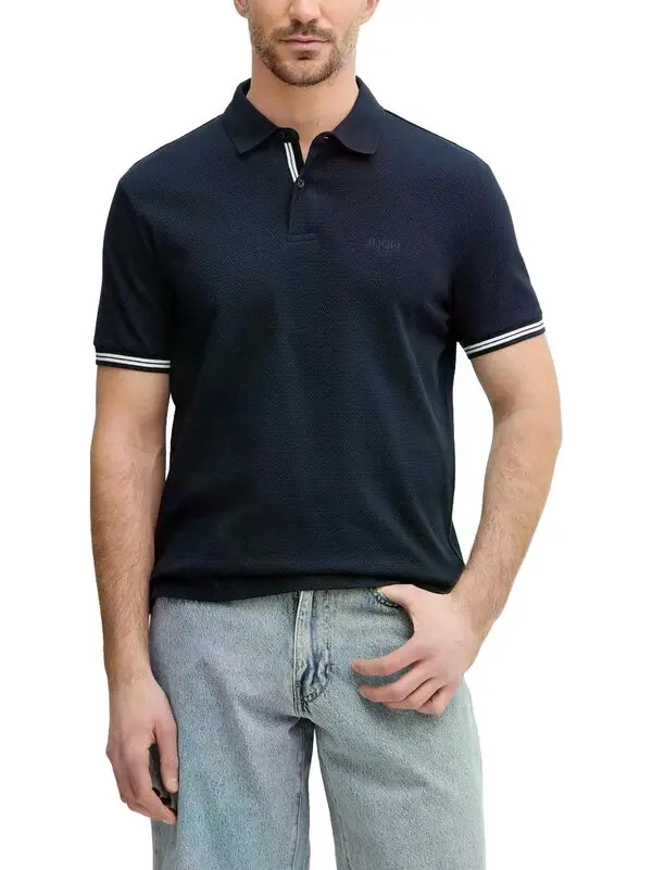 JOOP! Amare Logo-embroidered Polo Shirt - Blue