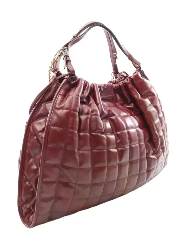 Gucci Quilted Leather Tote Bag - Red