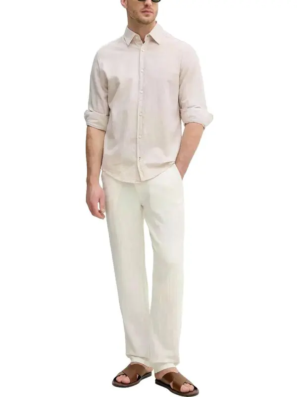 JOOP! Curved-hem Shirt - Neutrals