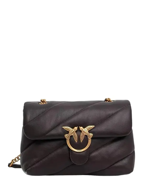 Pinko Love Puff Shoulder Bag - Brown