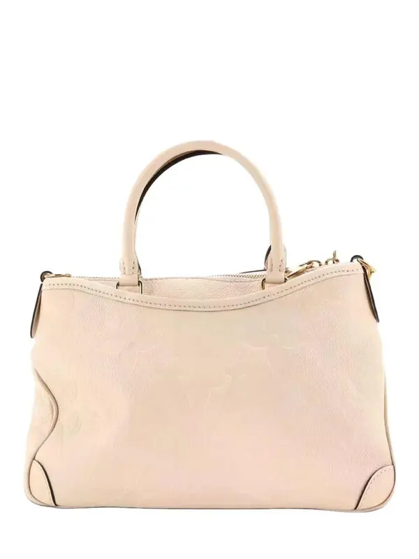 LOUIS VUITTON Monogram Empreinte Giant Pm Satchel Handbag - Neutrals