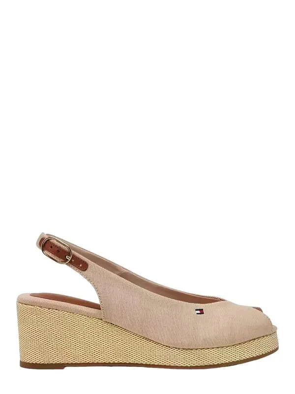 Tommy Hilfiger Open-toe Wedge Sandals - Neutrals