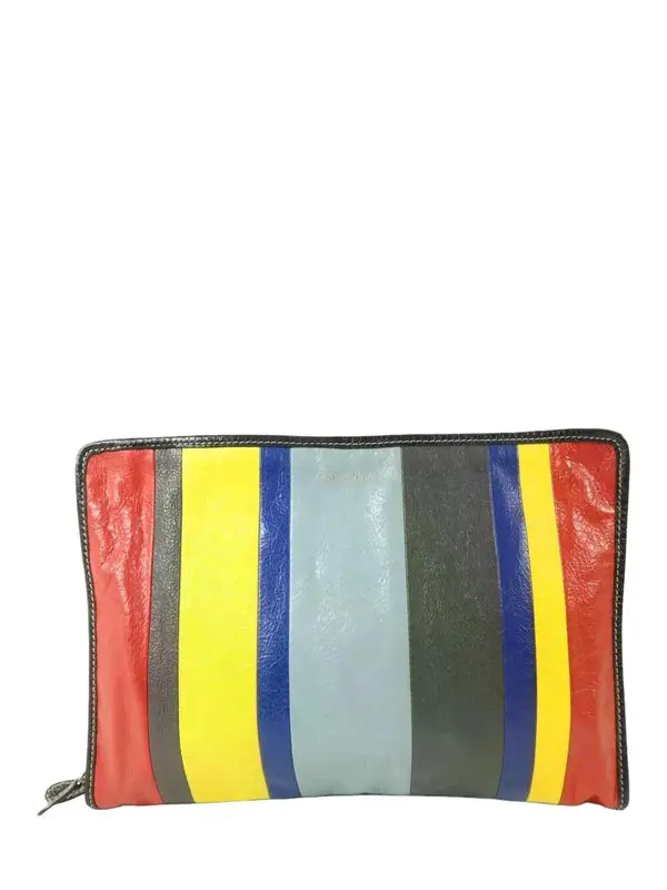 Balenciaga Bazar Clutch Bag - Red