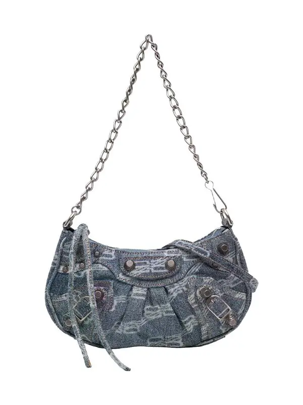 Balenciaga Le Cagole Satchel - Blue