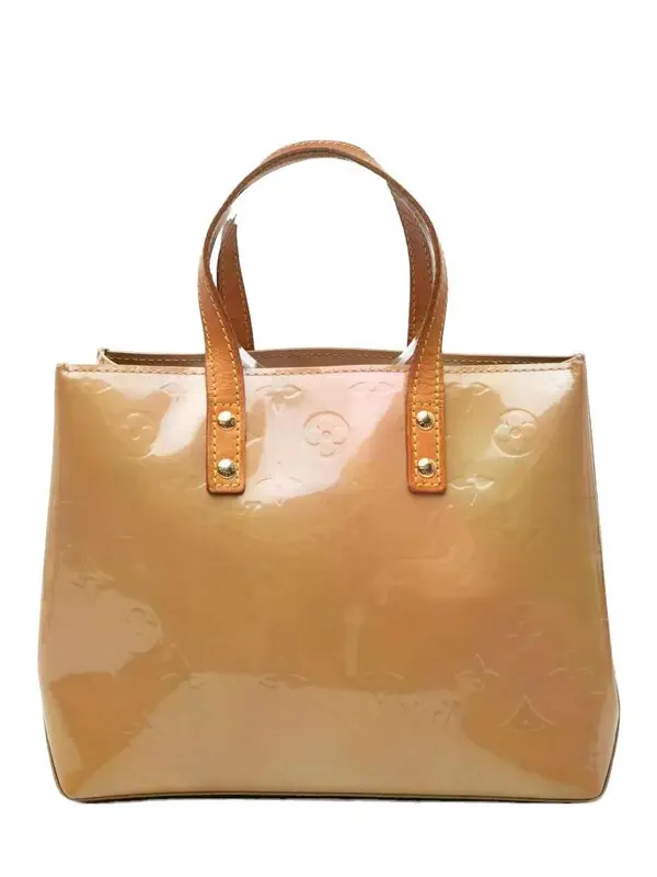 LOUIS VUITTON Monogram Vernis Reade Pm Handbag - Brown