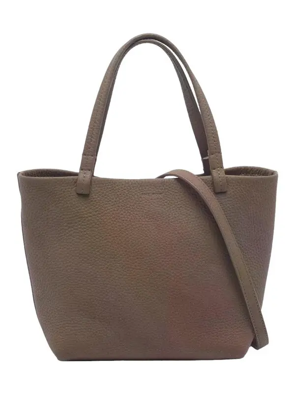 THE ROW Park Grained Tote Bag - Brown