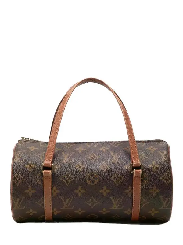 LOUIS VUITTON 1992 Monogram Papillon 26 Handbag - Brown