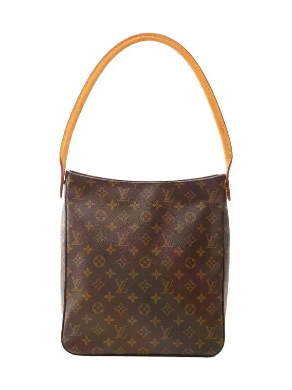 LOUIS VUITTON Monogram Looping Gm Shoulder Bag - Brown