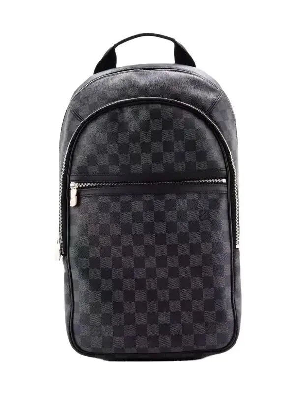 LOUIS VUITTON Michael Nm Damier Graphite Backpack - Black