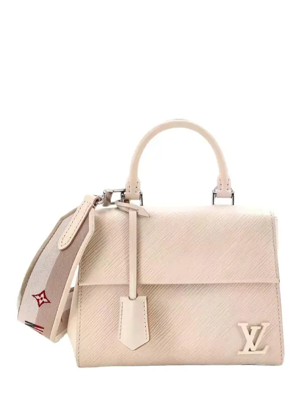 LOUIS VUITTON Cluny Top Handle Bag Epi Leather Mini Satchel - Neutrals