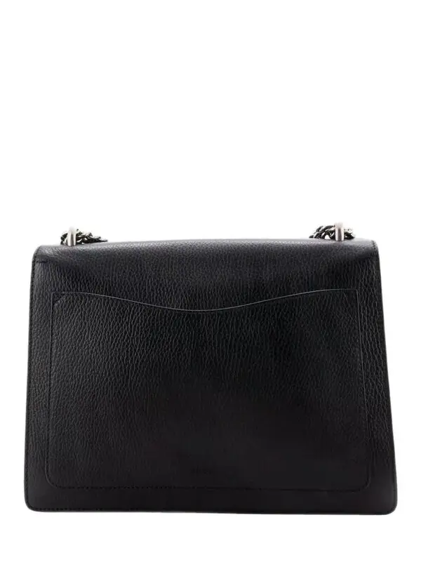 Gucci Dionysus Leather Medium Shoulder Bag - Black