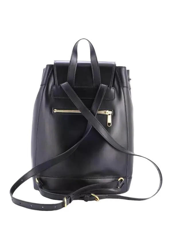 Gucci Horsebit 1955 Leather Backpack - Black