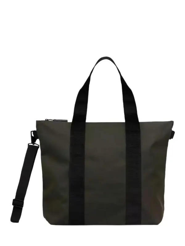Rains Logo-debossed Tote Bag - Green