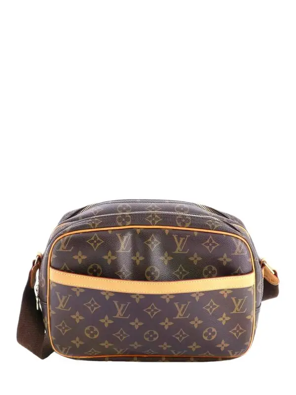 LOUIS VUITTON Monogram Canvas Reporter Pm Bag - Brown