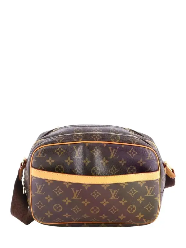 LOUIS VUITTON Monogram Canvas Reporter Pm Bag - Brown