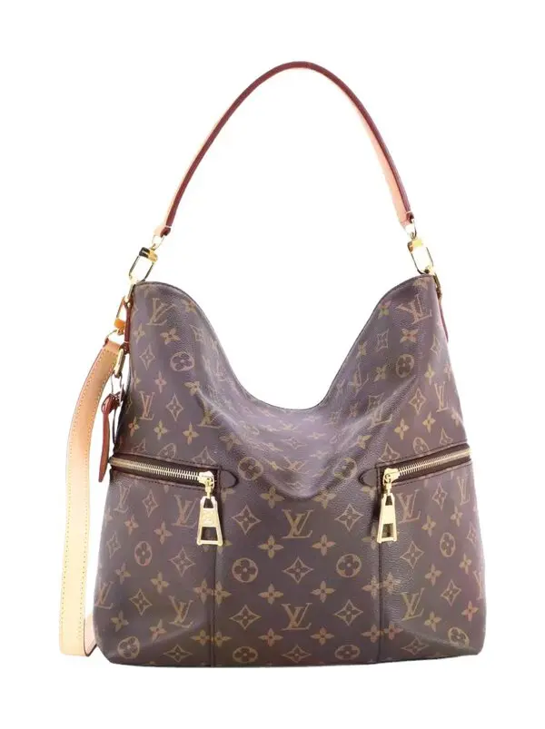LOUIS VUITTON Monogram Canvas Melie Hobo Bag - Brown