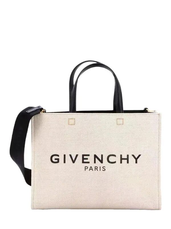 Givenchy G Canvas Small Tote Bag - Neutrals